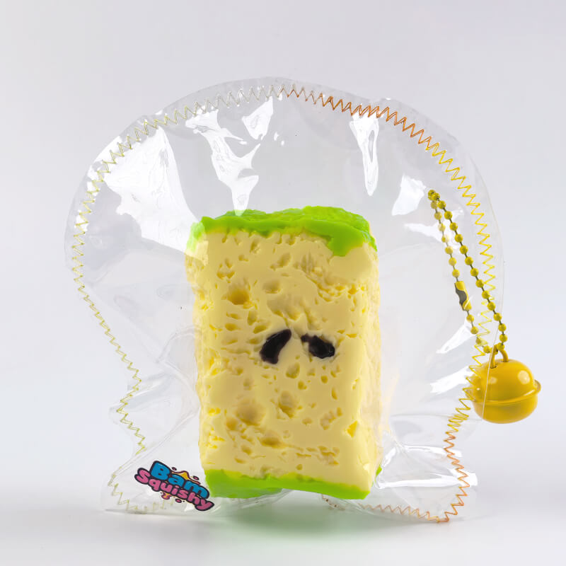 Green Apple Core Squishy Toy | Handmade Slow Rebound Stress Relief ...